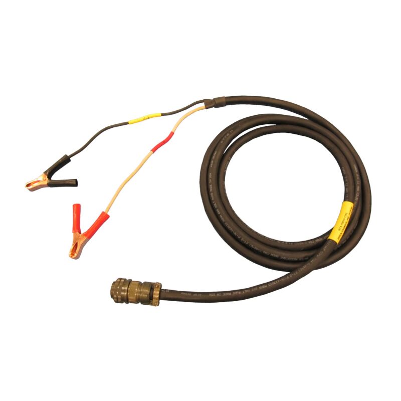 SPC Lite/VMC Lite Input Cable, 12V Alligator Clip | Bren-Tronics